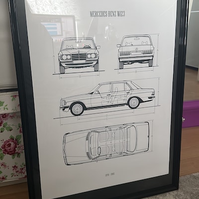 MITSUBISHI LANCER EVO Minimalist Car Poster, Car Plan, Sports Car, Wall ...