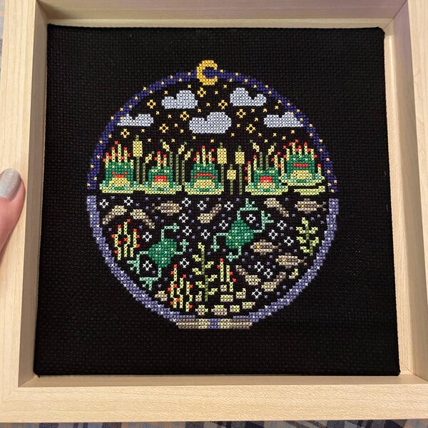 Horror Movie Museum Cross Stitch Pattern, Gothic Cross Stitch, Spooky ...