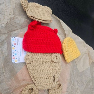 NICU Little Frog Micro Preemie Outfit With Overalls, Fits 2, 3, or 4 ...