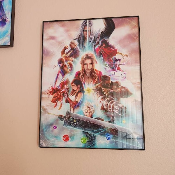 Final Fantasy VII Remake - Limited Edition Fine Art Print -FF7 Poster ...