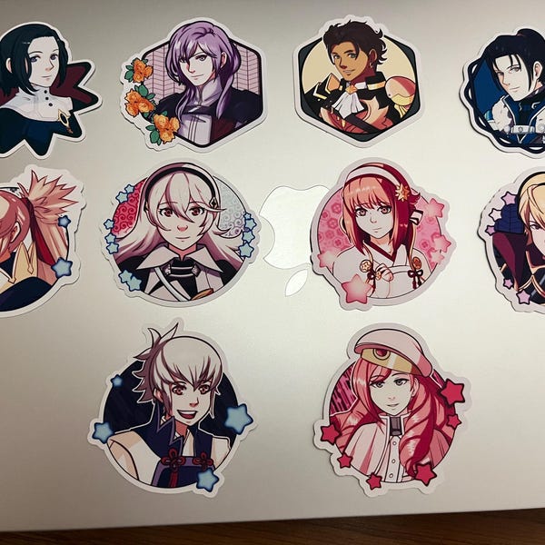 Underswap Vinyl Sticker Packs, Undertale Stickers, Die Cut Stickers - Etsy