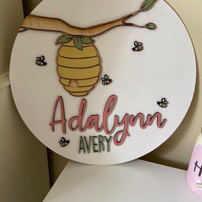 Mario Yoshi Custom Name Sign Circle Sign Nursery Decor - Etsy