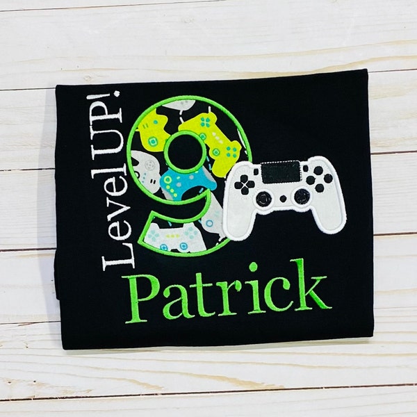 Video Game Controller Sony Playstation PS4 Style Applique Embroidery ...