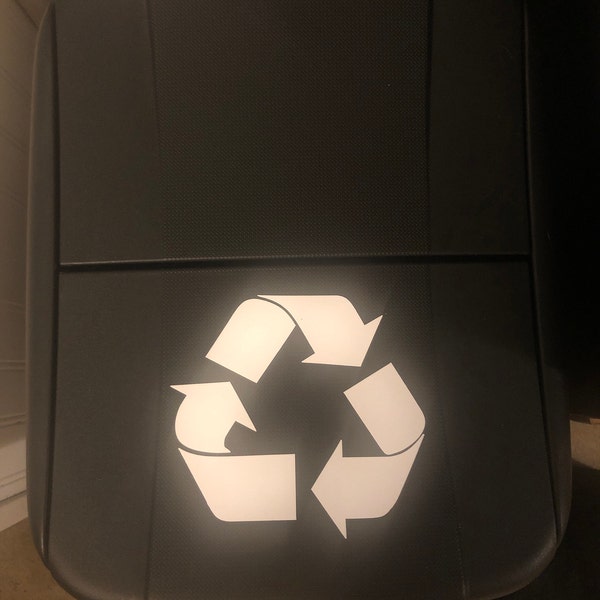 Recycle Symbol Vinyl Decal Sticker - Etsy
