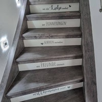 Treppenstufen - Aufkleber - Tattoo - Etsy.de