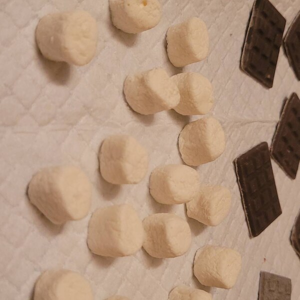 Marshmallow Silicone Mold. Realistic Mini Marshmallow Food Shape Mold ...