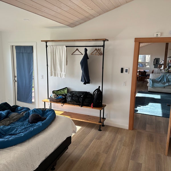 Clothes Rack | Double Rail Clothing Rack | Garment Rack | Industrial ...