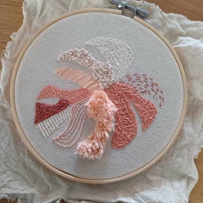 PDF Pattern Intermediate Embroidery Design Advanced - Etsy