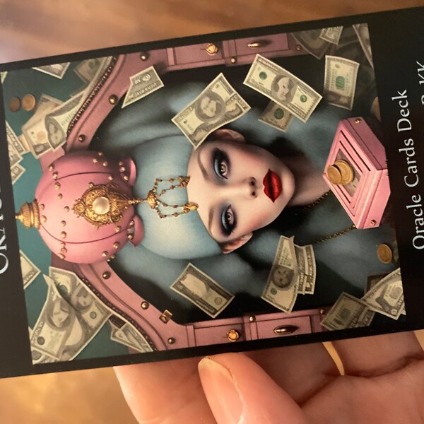 Money and Career Oracle Cards Deck. Surreal Art - Etsy