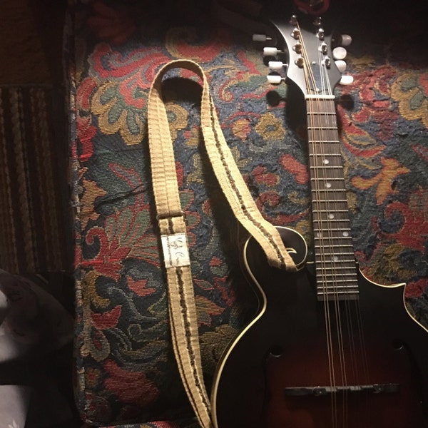 New One of a Kind 3" Guitar, Bass Guitar Strap - by Martha Crow - Etsy