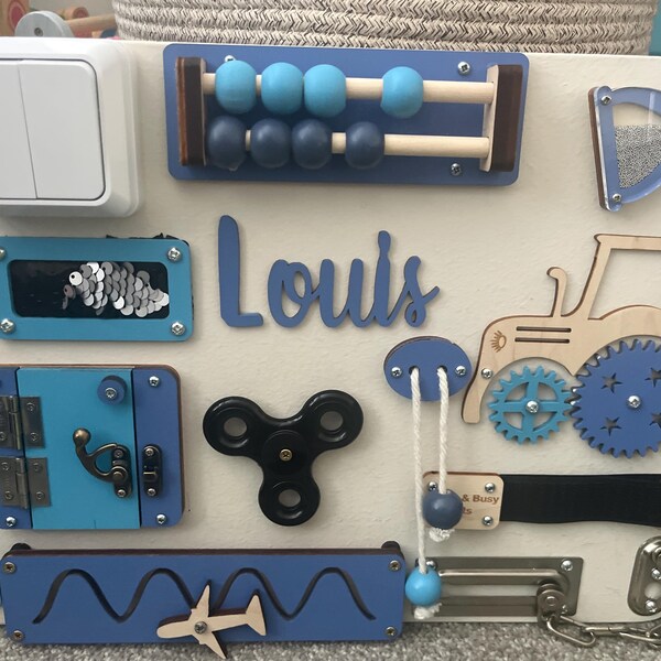 Dinosaur Cube Busy Board Montessori Activity Sensory Educational ...