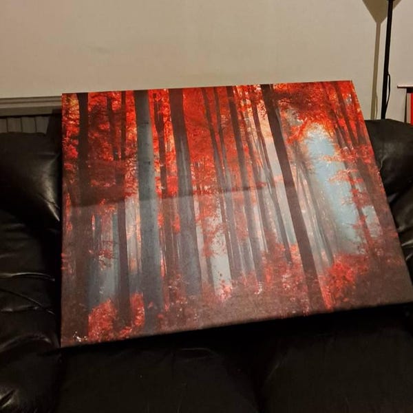 Gustav Klimt Watercolor Lake Lights Art Canvas Print,gustav Klimt Art ...