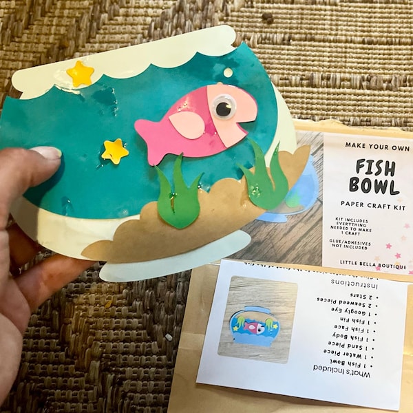 Rocket Ship Paper Craft Kit, Rocket Ship Arts & Crafts Kit for Kids ...