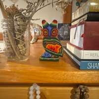 Traje Huichol de algodón bordado a mano de 2 piezas Ropa Huichol ...