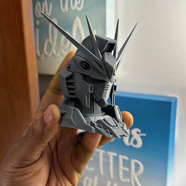 1/35 ZZ Gundam Head 3d-printed Resin Model - Etsy