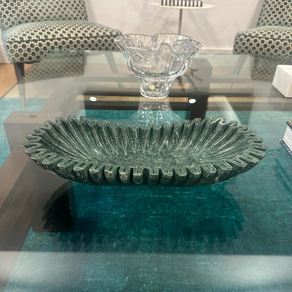 Uneven Table Top Beautiful Rainforest Brown Indian Bidasar Marble Table ...