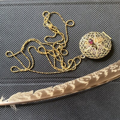 Real Monocle Golden With Cord No Amplification / - Etsy