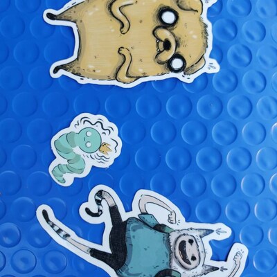 Adventure Time vinyl Stickers - Etsy