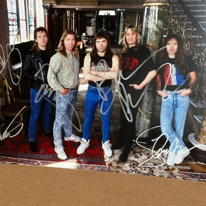 Metallica Full Band Signed Autographed 8x12 Inch Photo COA - Etsy