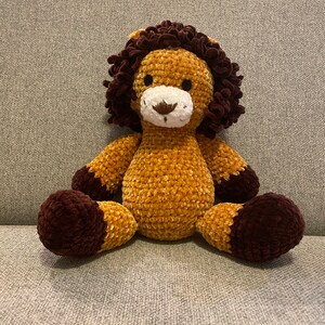 Leo Lion Crochet Pattern. Amigurumi Pattern. - Etsy