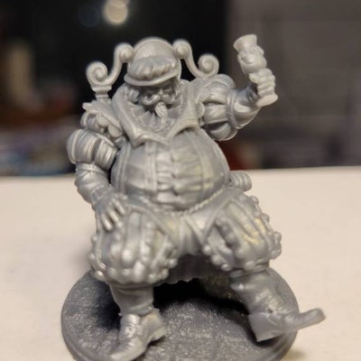 Vhok Ironfist, Hero for DND or Pathfinder 8K Resin Based Miniature the ...