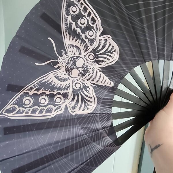 Viking, Helm of Awe, Green, Large Clack Fan Designed by Tara Vojta ...