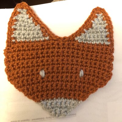 Fox Crochet Baby Blanket Pattern, Unisex Baby Afghan Blanket Pattern ...