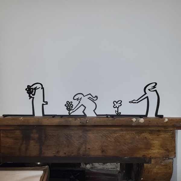 La Linea Figur | " Der Frühling bringt Blumen " | große Farbauswahl ...