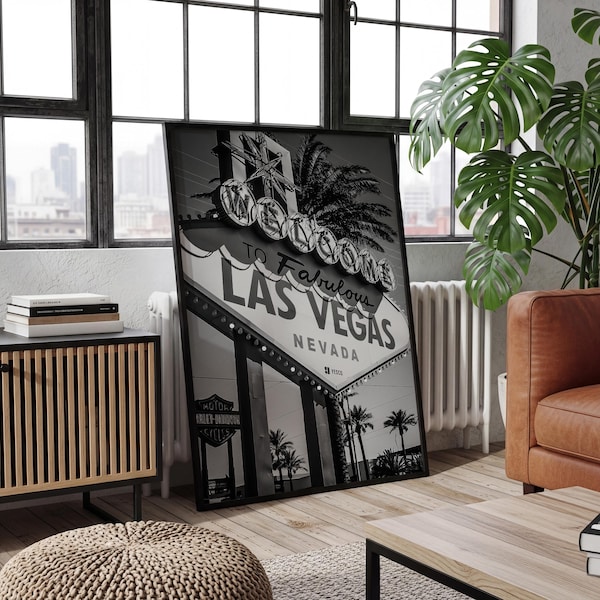 Industrial Loft Poster Mockup: Black Frame, 2x3 Ratio (digital Download ...