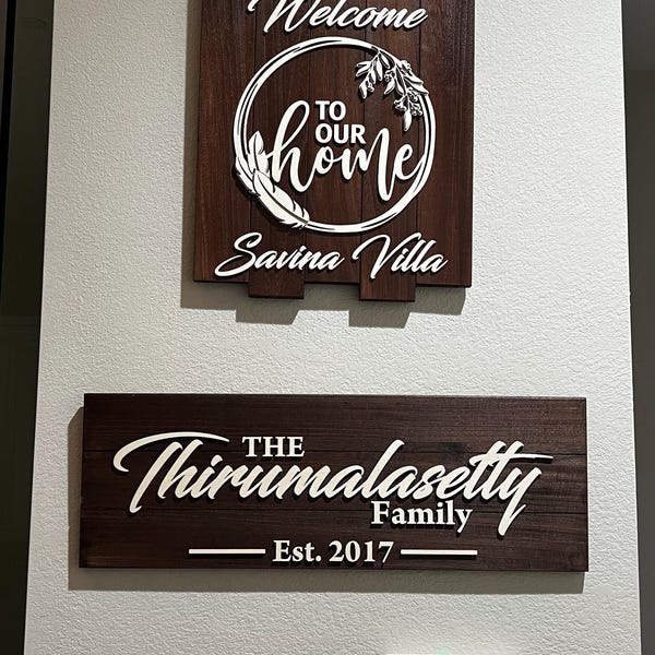 Welcome Home Sign, Welcome Sign, Home Sign, Date Sign, Anniversary Gift ...