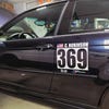 MAGNET Custom Track Autocross Race Car Number Plate - Reusable 1x Piece ...