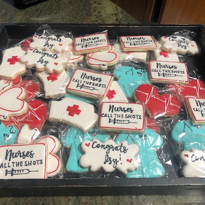 Nurse Cookies - Etsy