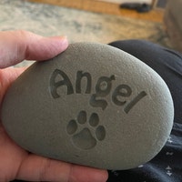 Custom Name Stone Engraved Stone Personalised Pebble Engraved - Etsy UK