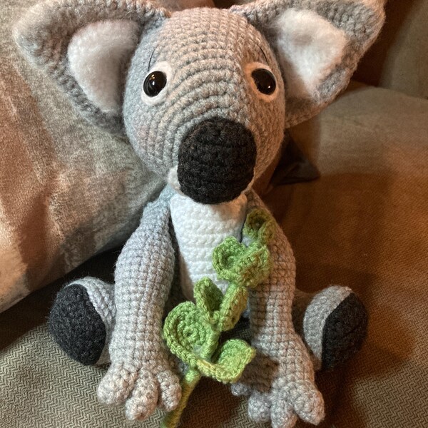 Crochet Hyena Pattern Amigurumi Hyena Pdf Tutorial - Kofi the Hyena - Etsy