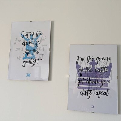 Musical Theatre Quote Posters Double Quote A2 Large Format - Etsy