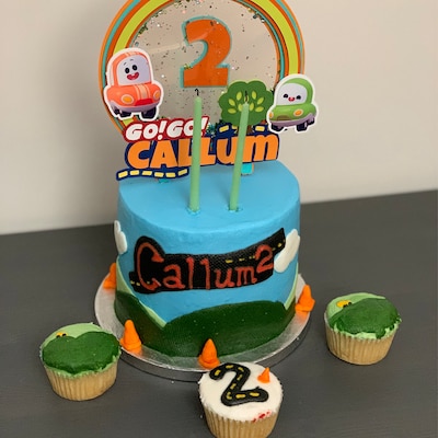 Go Go Cory Carson Cake Topper - Etsy