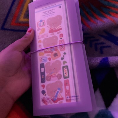 Deco Sticker Storage File Book Comfort Sticker Album 2 Colors Scrapbook ...