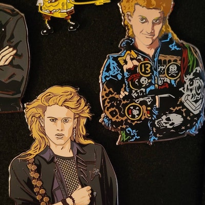 The Lost Boys Enamel Pin David Marko Dwayne Paul VAMPIRE Horror Billy ...
