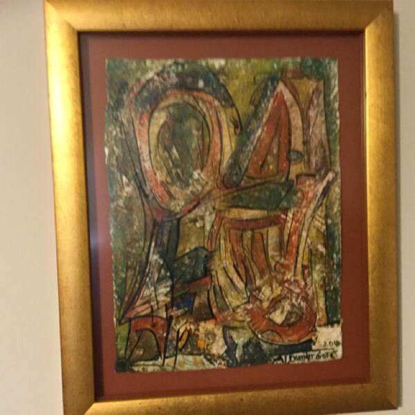 Neil Adamson - Original, Acrylic Oil Painting, 'bell Florida Railroad ...