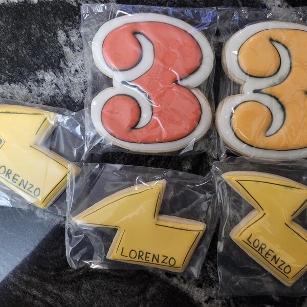 Cars Decorated Cookies: Route 66 Birthday Party Favors - Etsy