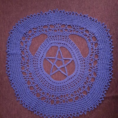 PDF Crochet Pattern Only Pentagram Circle Vest Pattern - Etsy