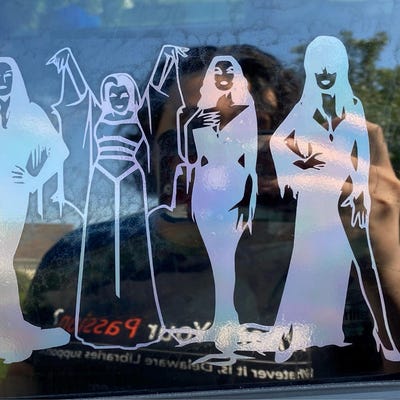 Vinyl Decal Frankenstein's Monster Waterproof Decal for Car Windows ...