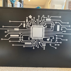 Circuit Board Decal for Laptop Window Car Bumper Technology - Etsy