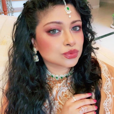 Real Pearls Raani Haar With Green Stone AD Pendent , Fresh Water Pearls ...