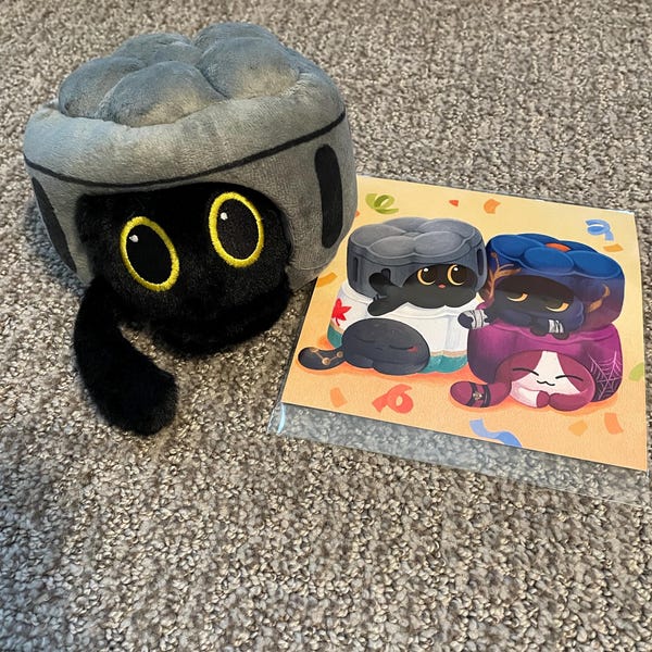 Genshin Impact Neko Box Kirara Plush Doll, Gift Idea - Etsy