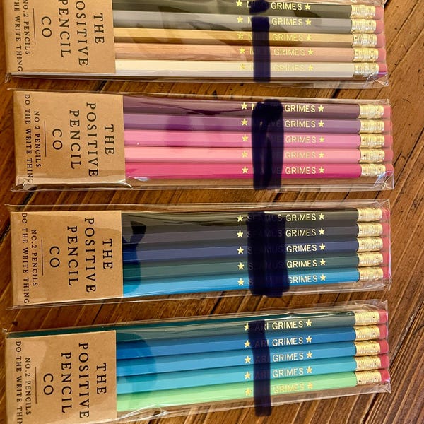 Personalized Pencils, 12 Pencil Set, Stocking Stuffer, Christmas Gift ...