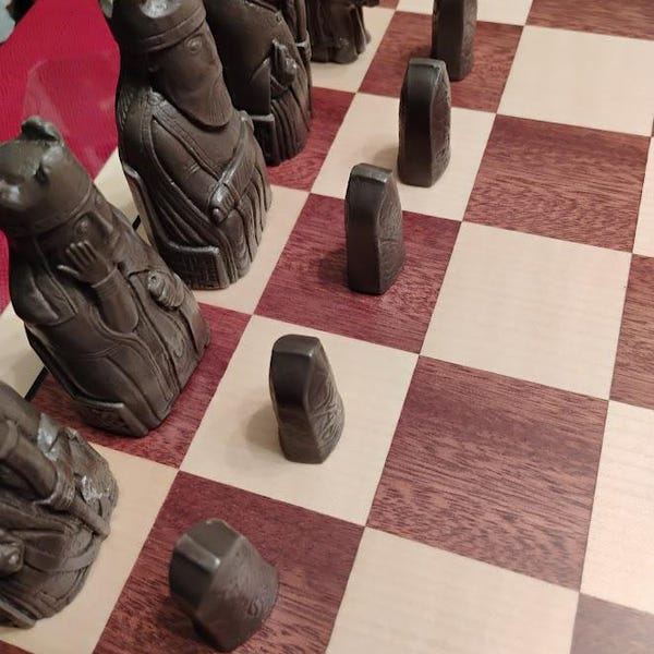 Camelot Hand Painted Theme Chess Set - Etsy