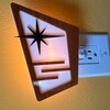 Mid Century Modern "starlite" Night Light | Retro Decor | Atomic Era ...