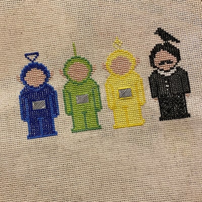Horror Movie Cross Stitch Pattern Hellraiser, Pinhead, Cute and Creepy ...