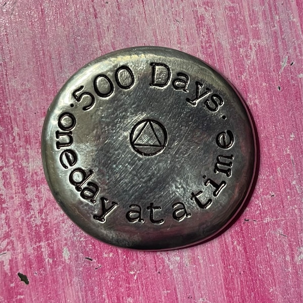 Custom Pocket Metal Coin/ Personalizedtoken/ Gift Idea for Him, 2 Sided ...